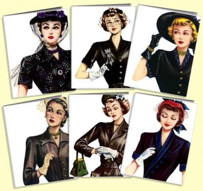 Enjoy the Old Fashion - 1940s Accessories Guide - Vintage-Retro