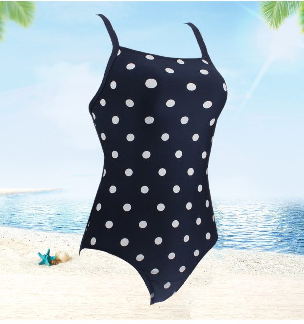 One Piece Swimsuits Polka Dot Vintage Bathing Suit - Vintage-Retro