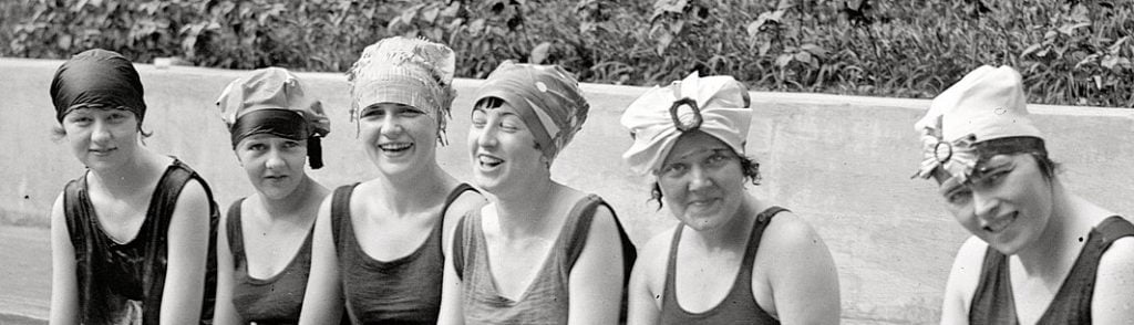 Bathing Suit Trends For 1920s - Swimwear Styles - Vintage-Retro