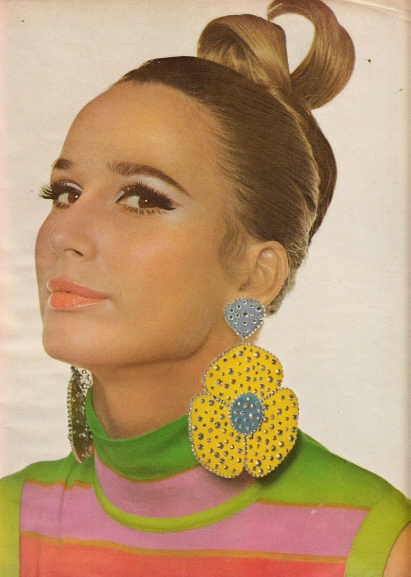 Swinging to the 60s Earrings: The Changing Earring Styles of the 1960s ...